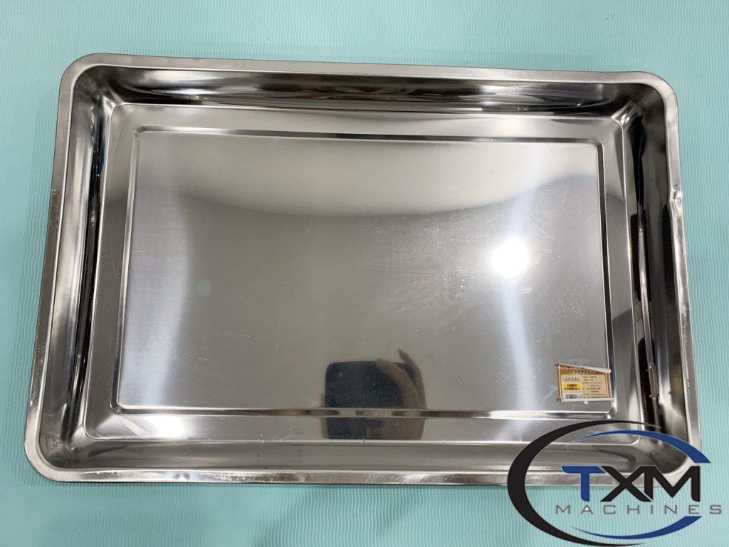 Khay inox kích thước 40x60cm - Thiết Bị Bánh